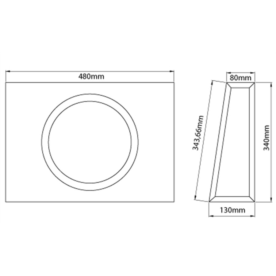Caisson actif plat MTX RTF10P : Auto5.be
