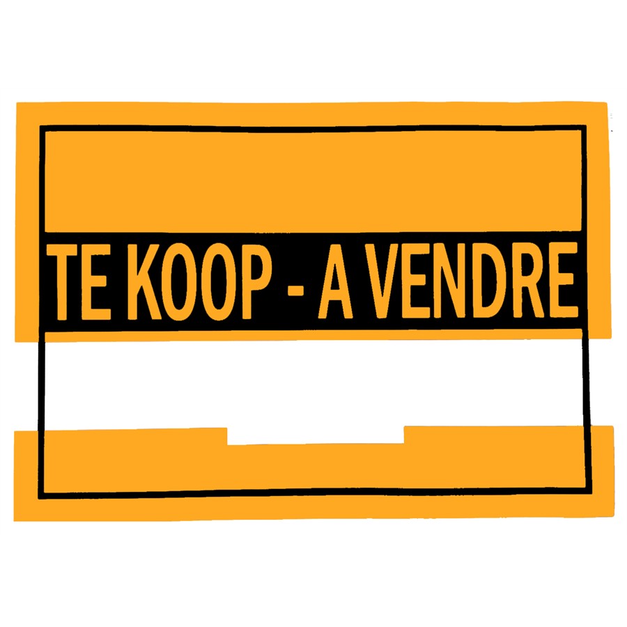 Affiche 'à vendre-te koop' : Auto5.be
