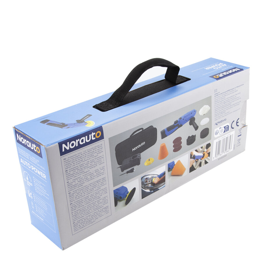 Mini snoerloze polijstmachine NORAUTO : Auto5.be