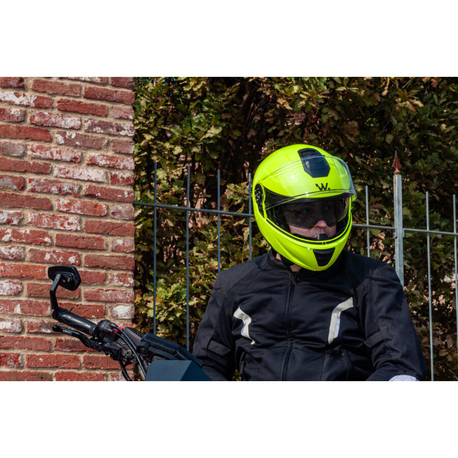 Helm WAYSCRAL Evolve Vision modulair maat M geel : Auto5.be