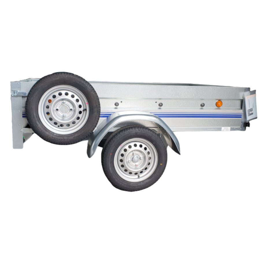 Support roue de secours pour remorque bois DBD 4 trous x 100 : Auto5.be