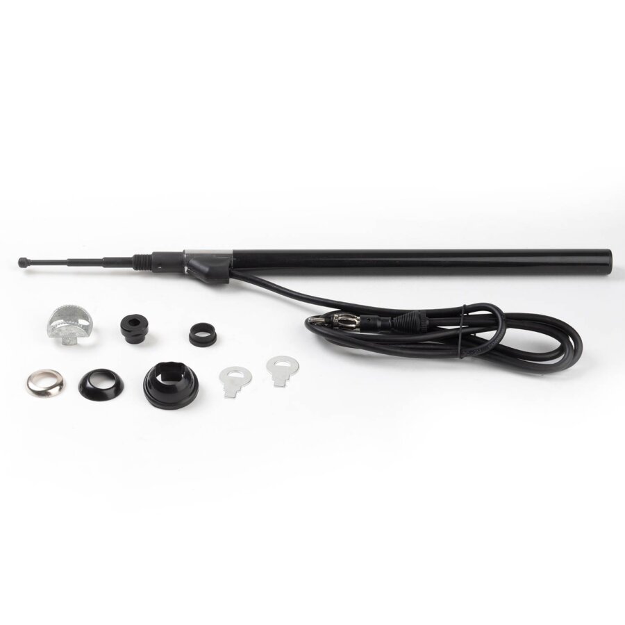 Antenne télescopique universelle noire PHONOCAR REF. 08023 : Auto5.be