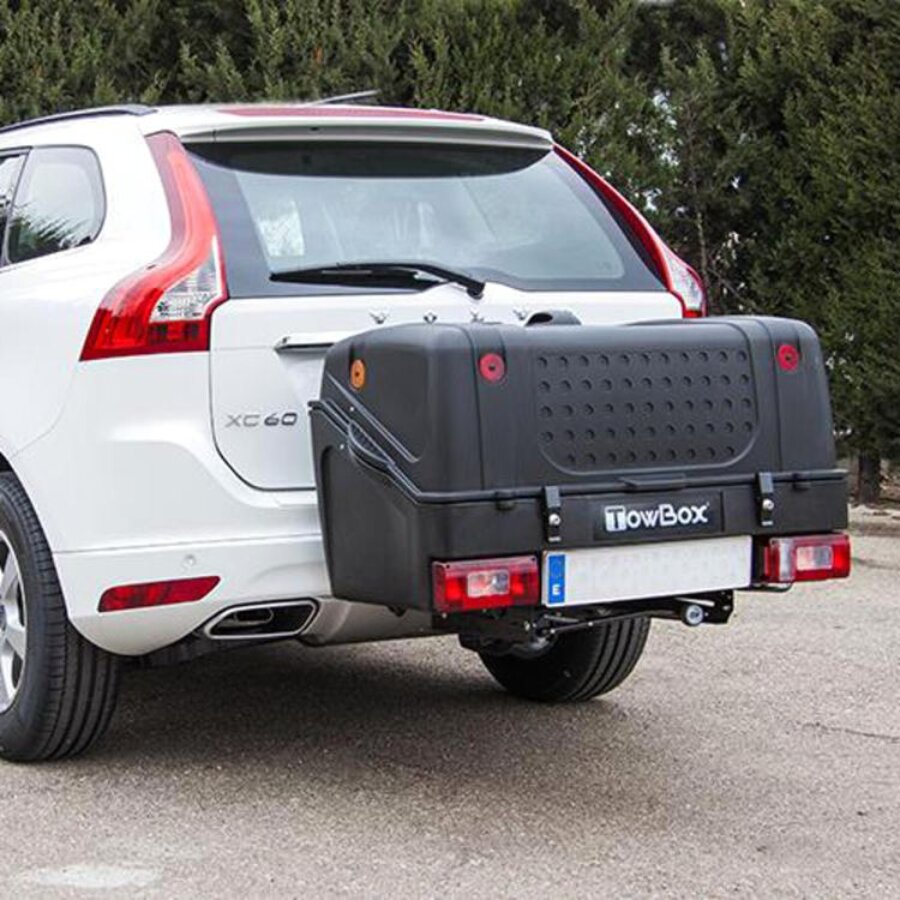 Coffre d'attelage TOWBOX V1 noir TBX000N : Auto5.be