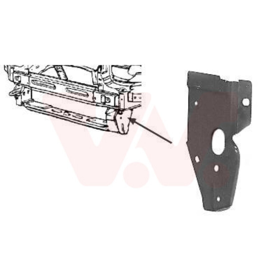 Longeron Avant Droit EQUIPART : Auto5.be